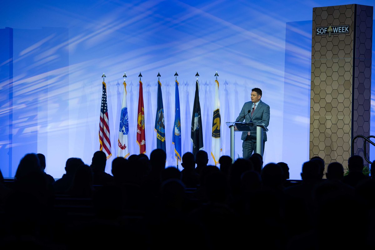 USSOCOM on Twitter: "Hon. Christopher Maier, @ASD_SOLIC, gave keynote remarks today for # ...