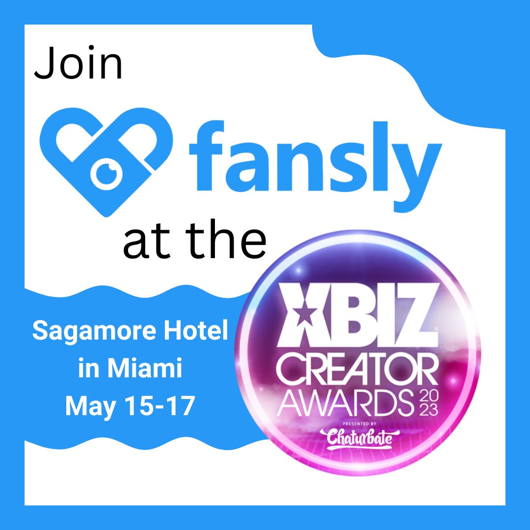 Fansly on Twitter: "We’re so excited to be attending the 2023 @XBIZ Creator Awards expo, where ...