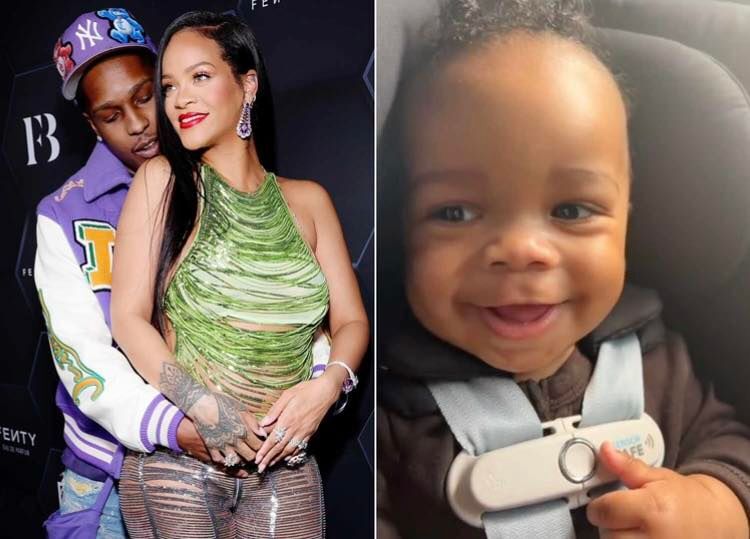 Wuts The Tea Today on Twitter: "Rihanna and A$AP Rocky, Finally releases the name of their son ...