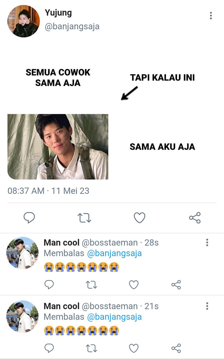 Bee sj on Twitter: "duty after school au "Artinya apa bang messi?" ; taeman banjang"