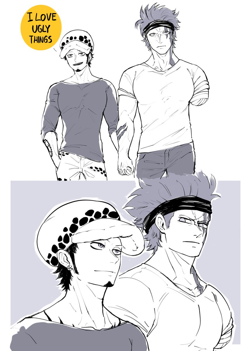 「Law is still in denial 😆 #kidlaw」Tipe 👻🌷 working in C0MMSの漫画