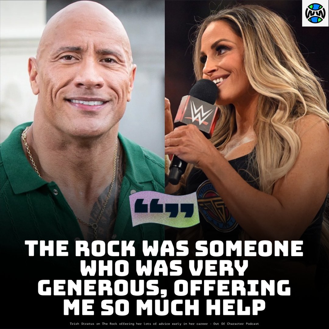 Trish Stratus And The Rock