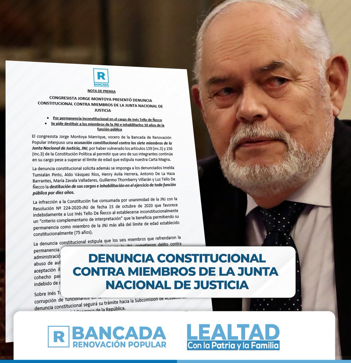 Bancada Renovaci贸n Popular On Twitter 馃數 Ahorarp Presentamos Una
