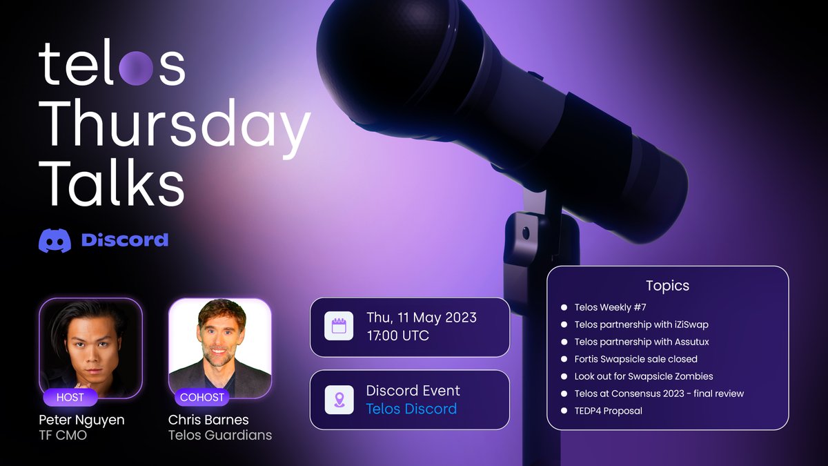 The Telos Foundation on Twitter: "Join us in the next #TelosThursdayTalks on May 11th at 17:00 ...