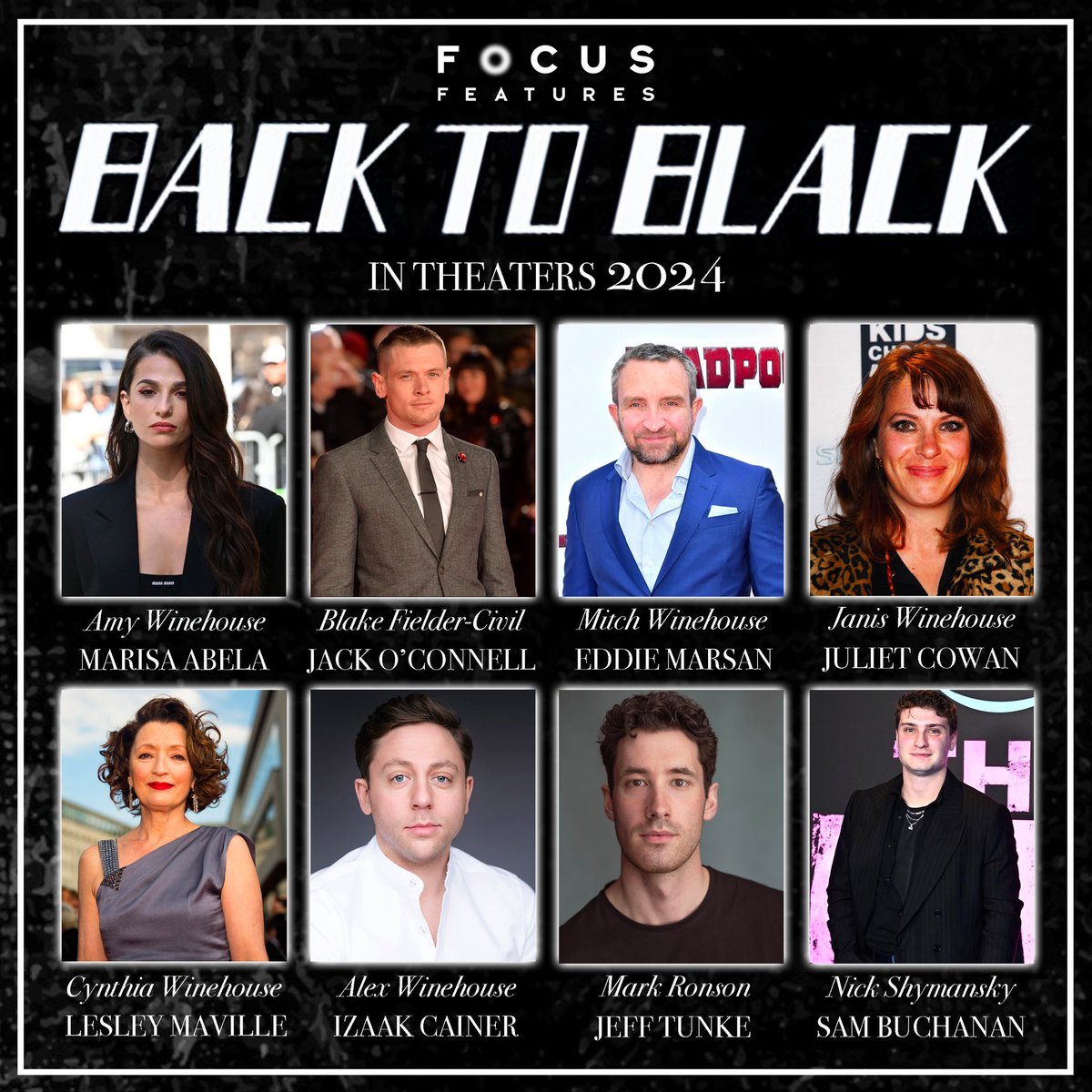 Amy Winehouse UK on Twitter: "Go back to black and meet the cast of the ...