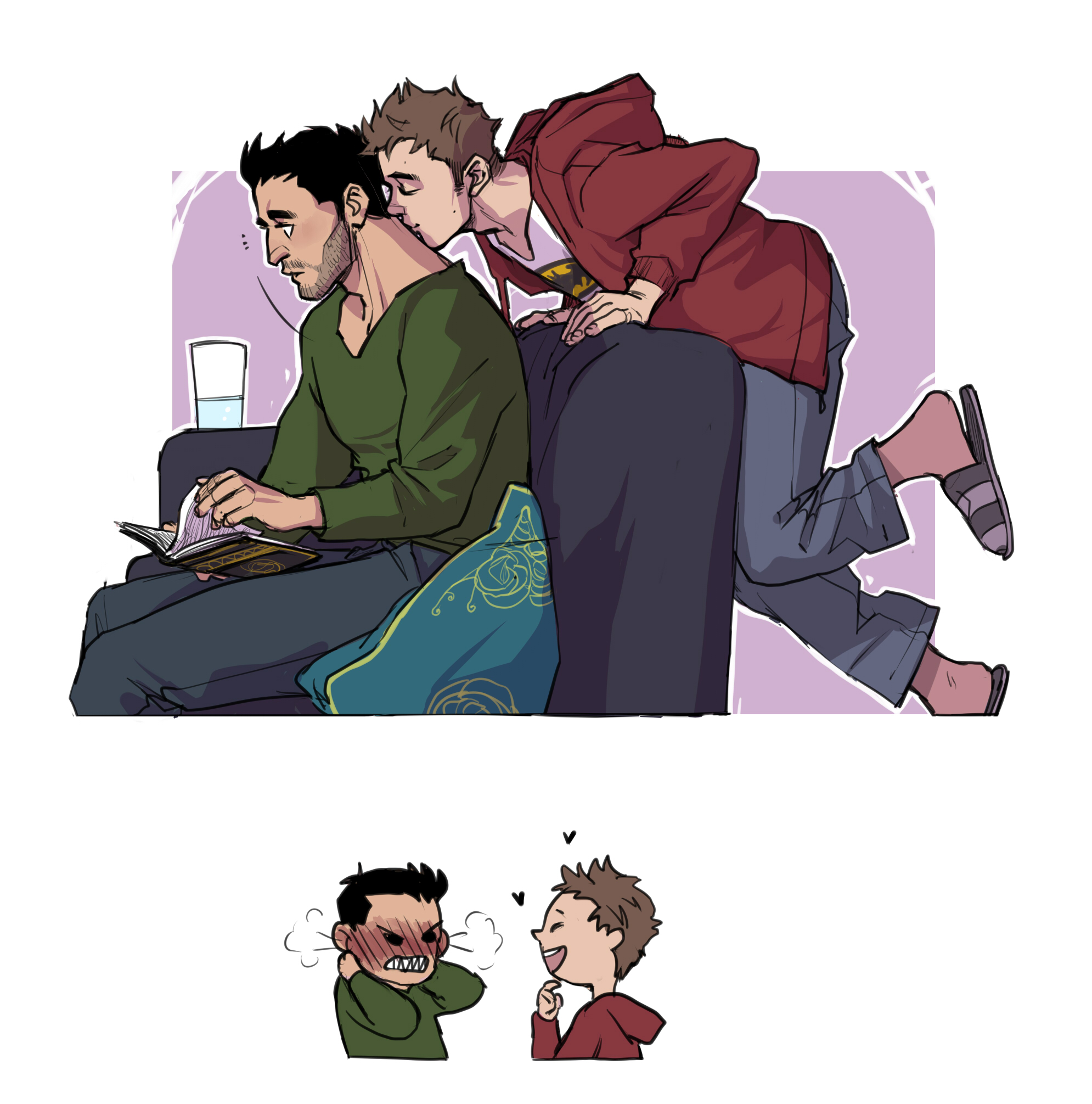 Derek And Stiles Fan Art