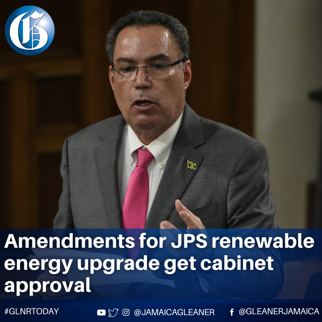 Jamaica Gleaner on Twitter: "Cabinet has approved amendments to the Electricity Act to enable ...