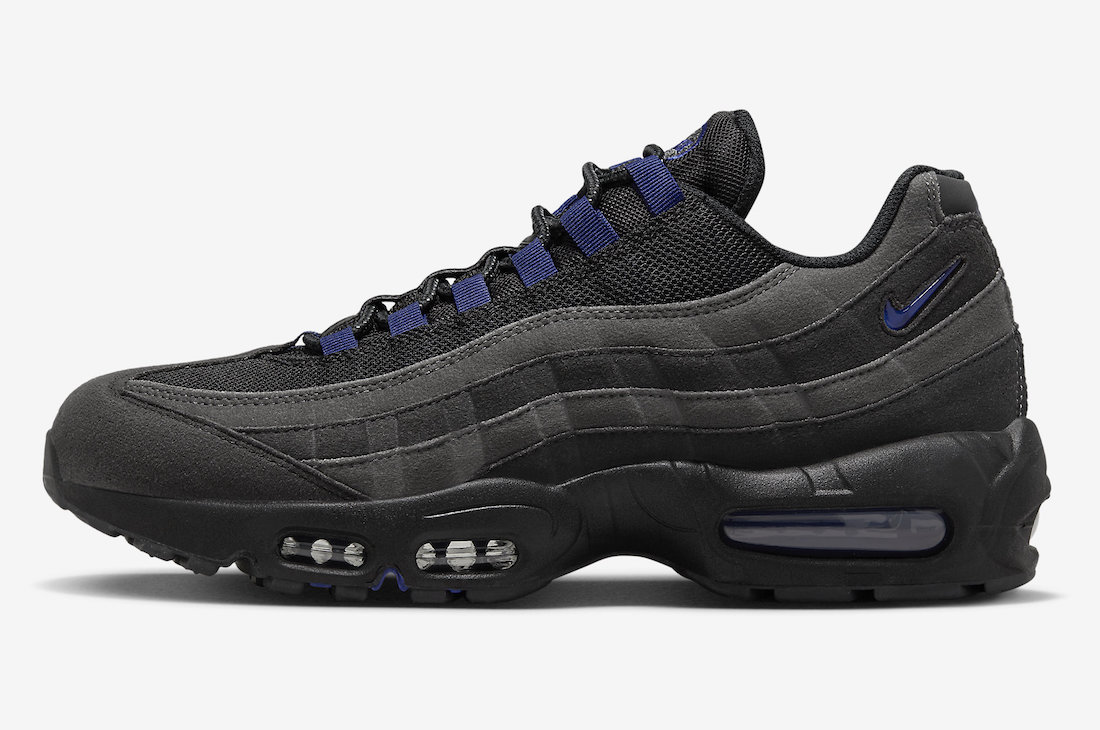 JustFreshKicks on Twitter: "Official Look at a new Nike Air Max 95 Blue "Jewel Swoosh" 💙"