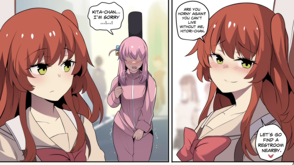 「Bocchi can't live without Kita-chan 😩」🌸 Princess Hinghoi Lite 🌸の漫画