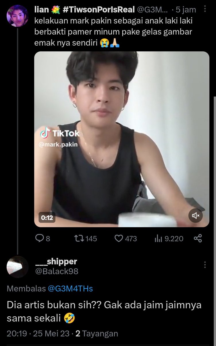 lian 💐 #TiwsonPorIsReal on Twitter: "basically dia hanya aa aa yang demen baju kutangan ...