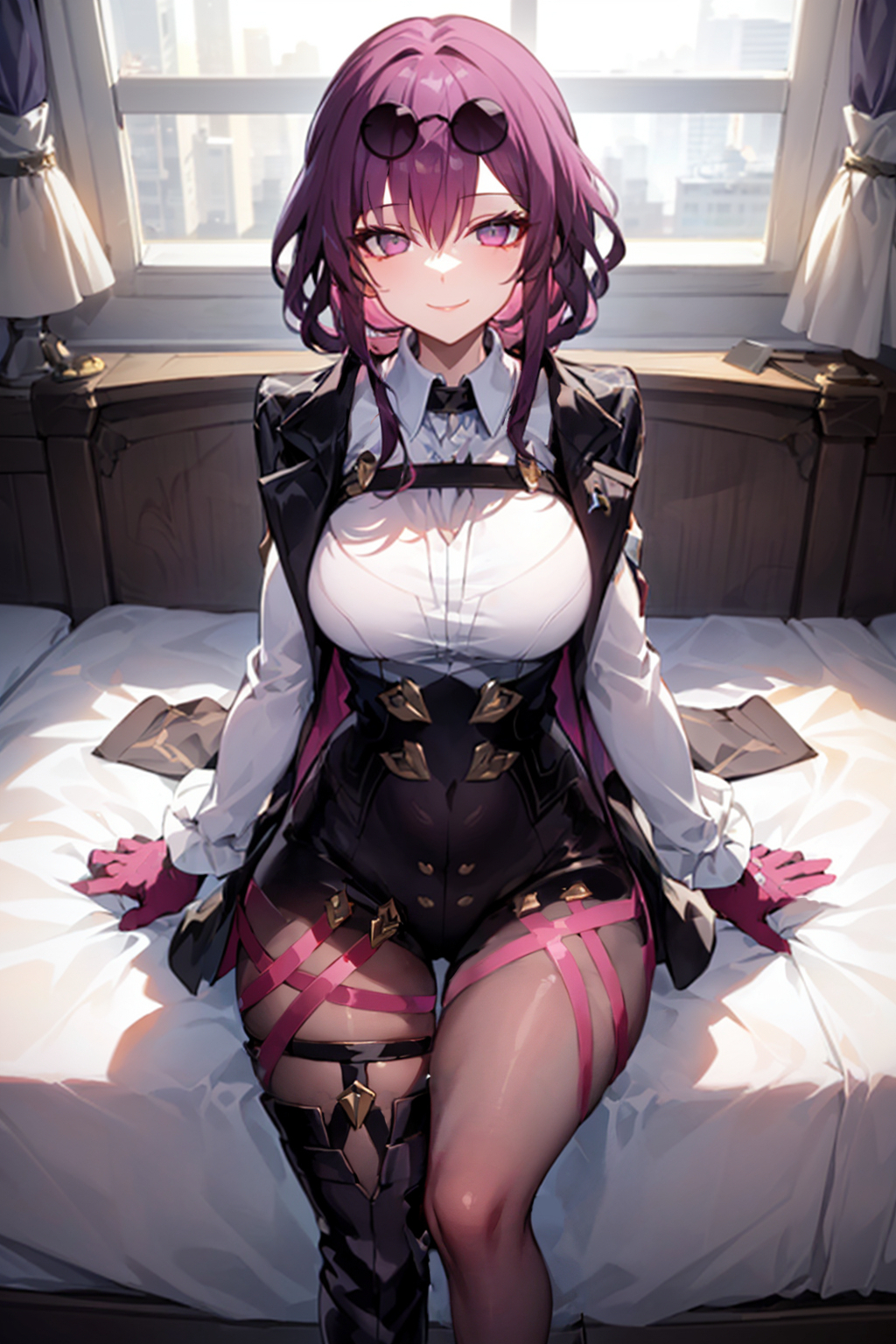 kitokito on Twitter: "カフカ #崩壊スターレイル #カフカ #スターレイル📷📷#honkaistarrail #Kafka #stablediffusionart ...