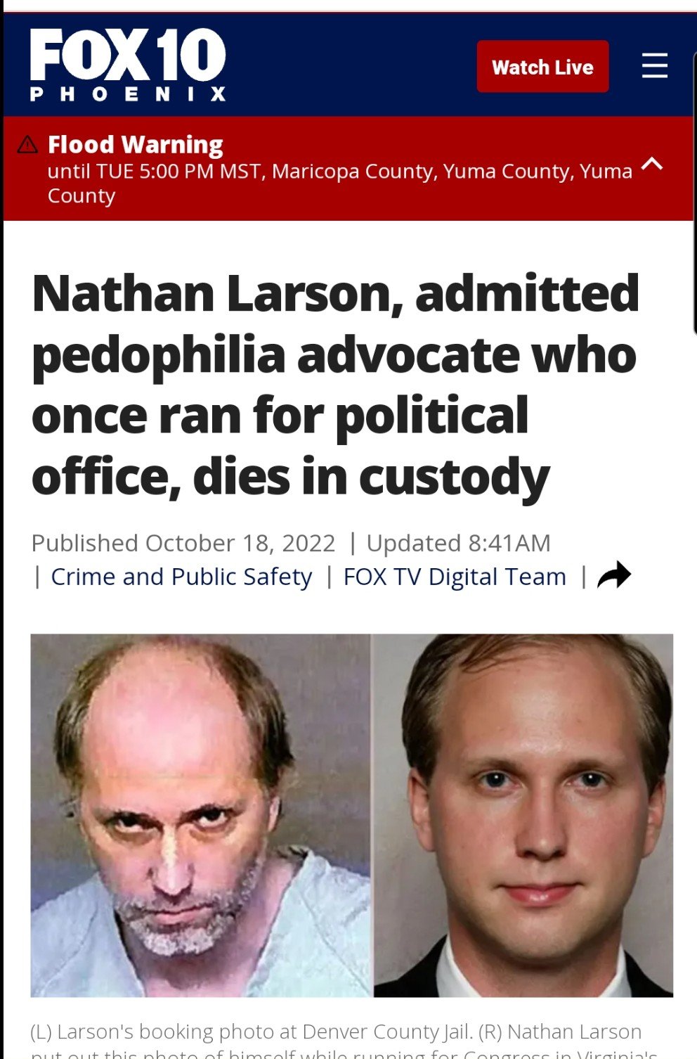 Media Man on Twitter: "Noting - Nathan Larson : Admitted Pedophile/Paedophile advocate on trial ...