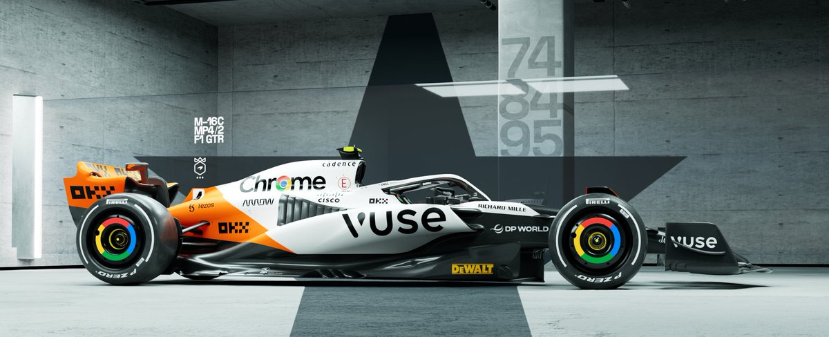 BoxutcaF1 on Twitter: "Három az egyben! Bemutatta különleges fényezését a McLaren (videóval ...