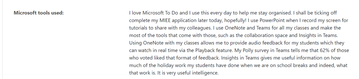 Baz on Twitter: "I have completed my @MicrosoftEDU #MIEExpert renewal. fingers crossed."
