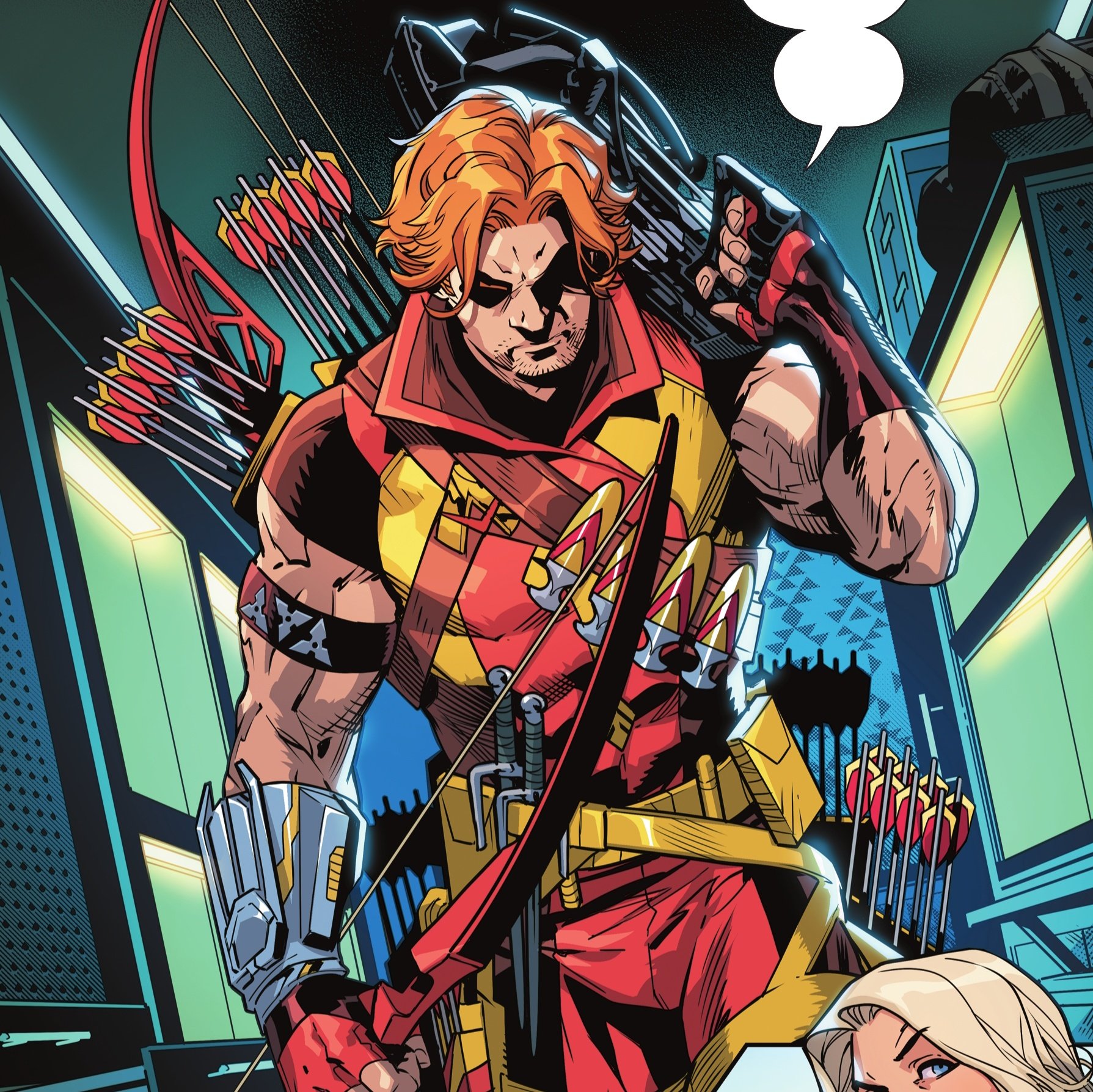 Green Arrow And Red Arrow In Arrow