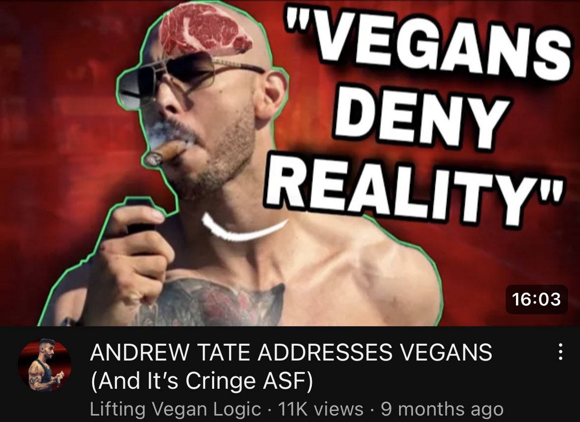 Lifting Vegan Logic on Twitter: Lifting Vegan Logic on Twitter:
