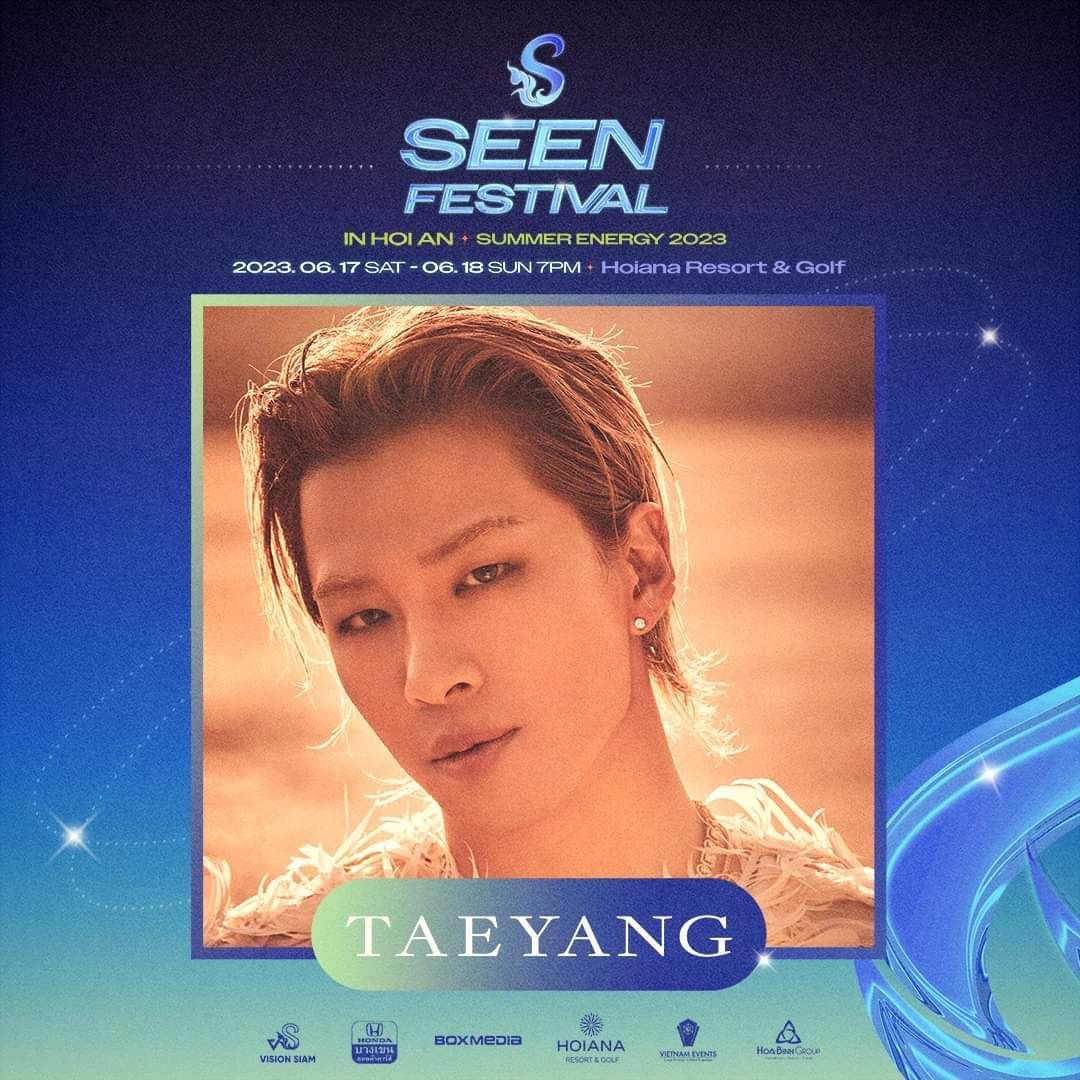 Vision Siam Official on Twitter: "💥💥💥TAEYANG'S 1-0-2 COMEBACK ON THE 2023 SEEN FESTIVAL IN HOI ...