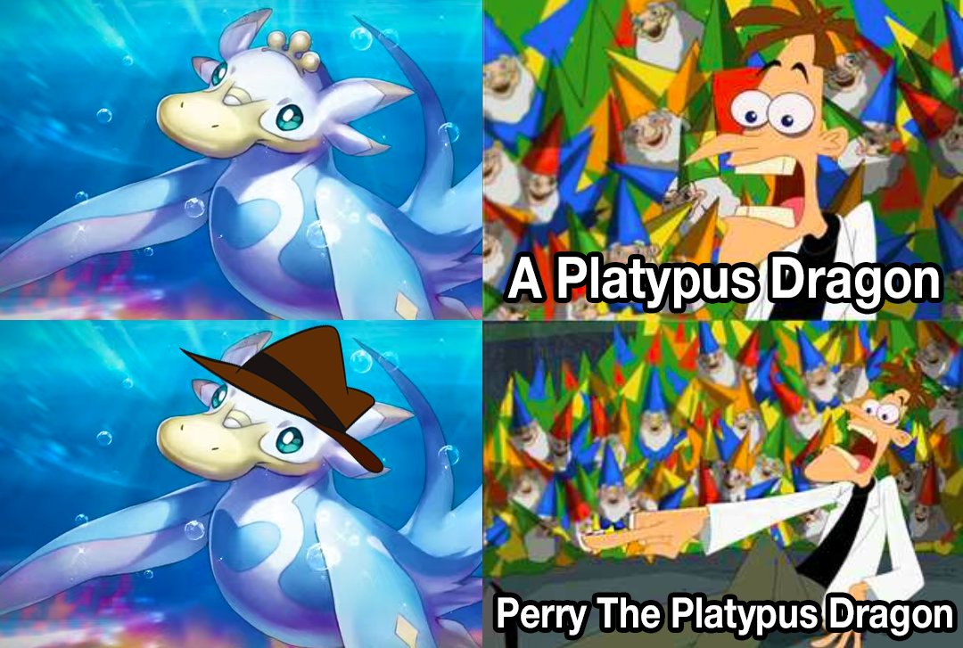 Perry The Platypus As A Dragon