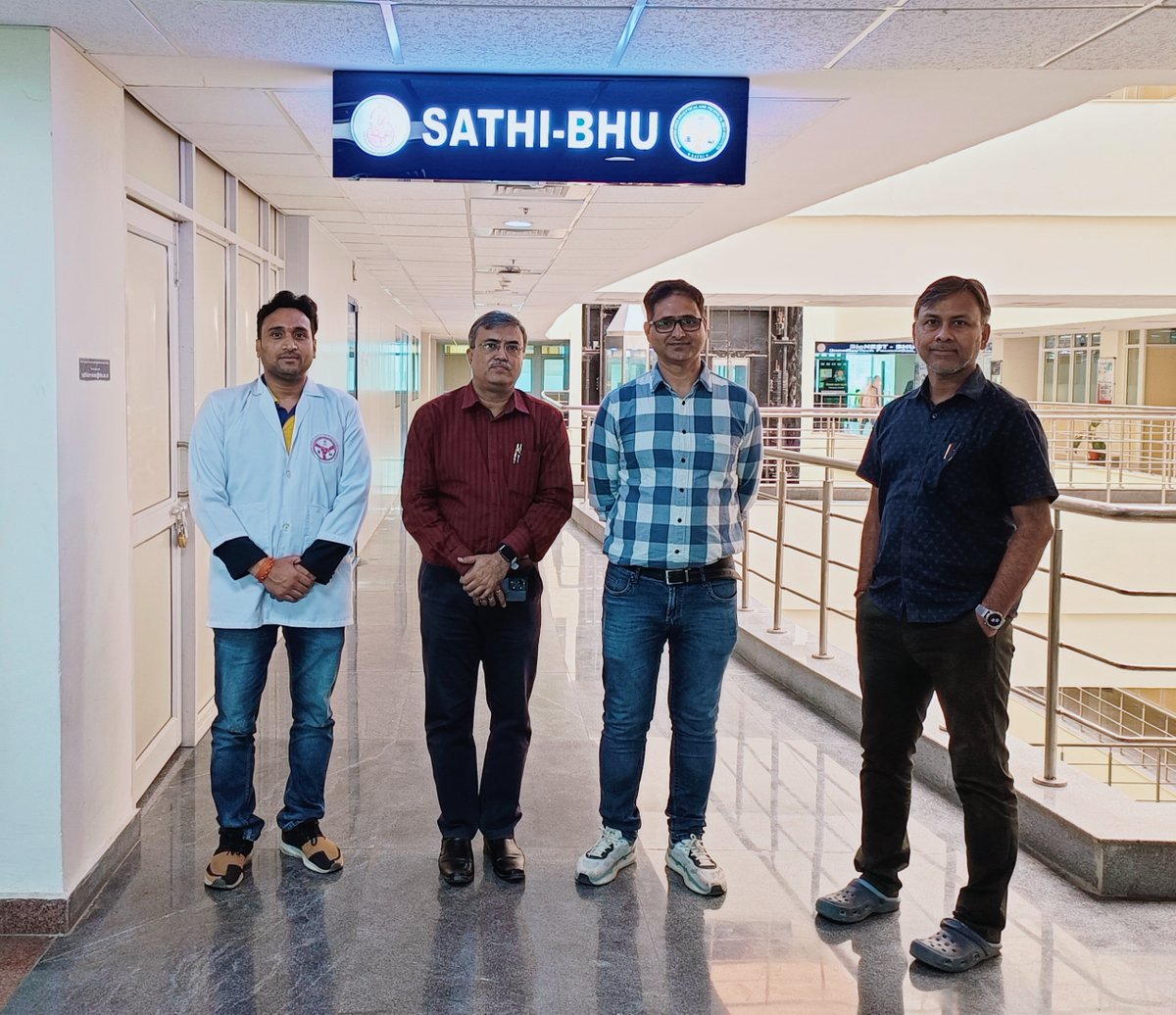SATHI-BHU on Twitter: "During his visit to SATHI-BHU Dr Ravi Mishra Scientist at CSIR-IMTECH was ...