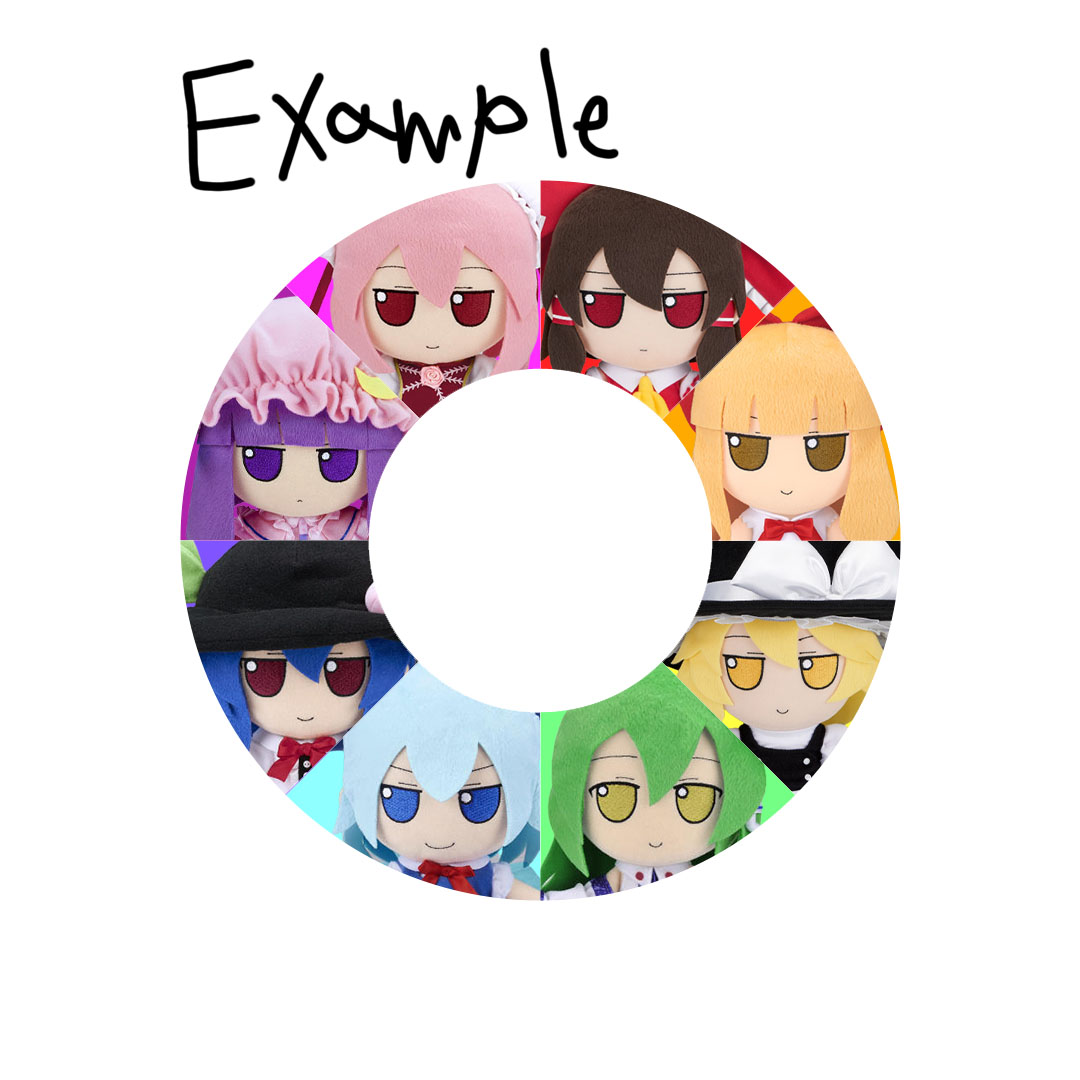 Touhou Characters Chibi