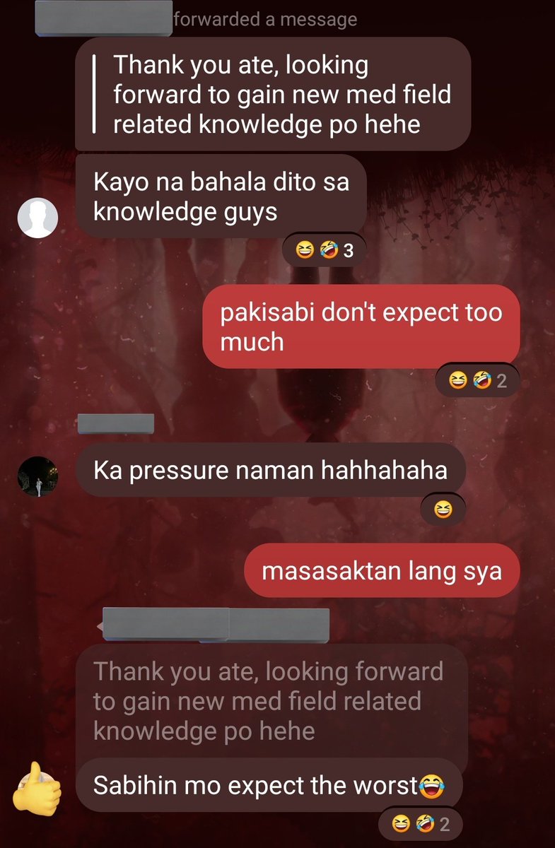ry on Twitter: "looking forward to new med field knowledge daw beh kakapressure naman tong mga ...
