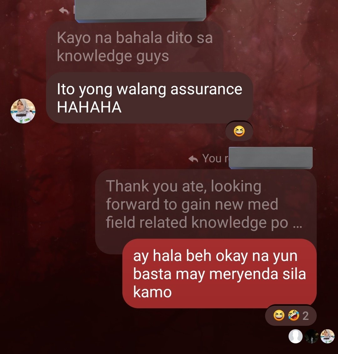 ry on Twitter: "looking forward to new med field knowledge daw beh kakapressure naman tong mga ...