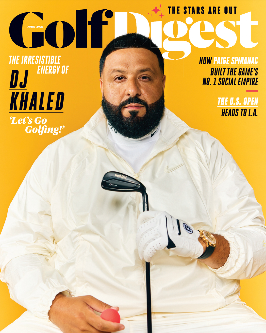 Golf Magazine Cover