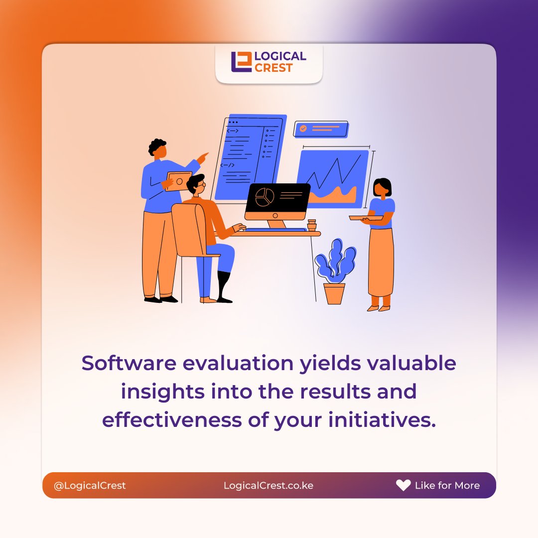 Logical Crest on Twitter: "Want to measure the impact of your software? Software evaluation ...