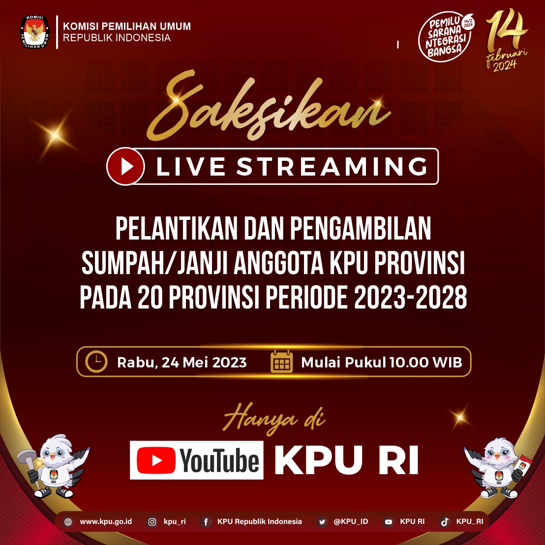 KPU RI on Twitter: KPU RI on Twitter: