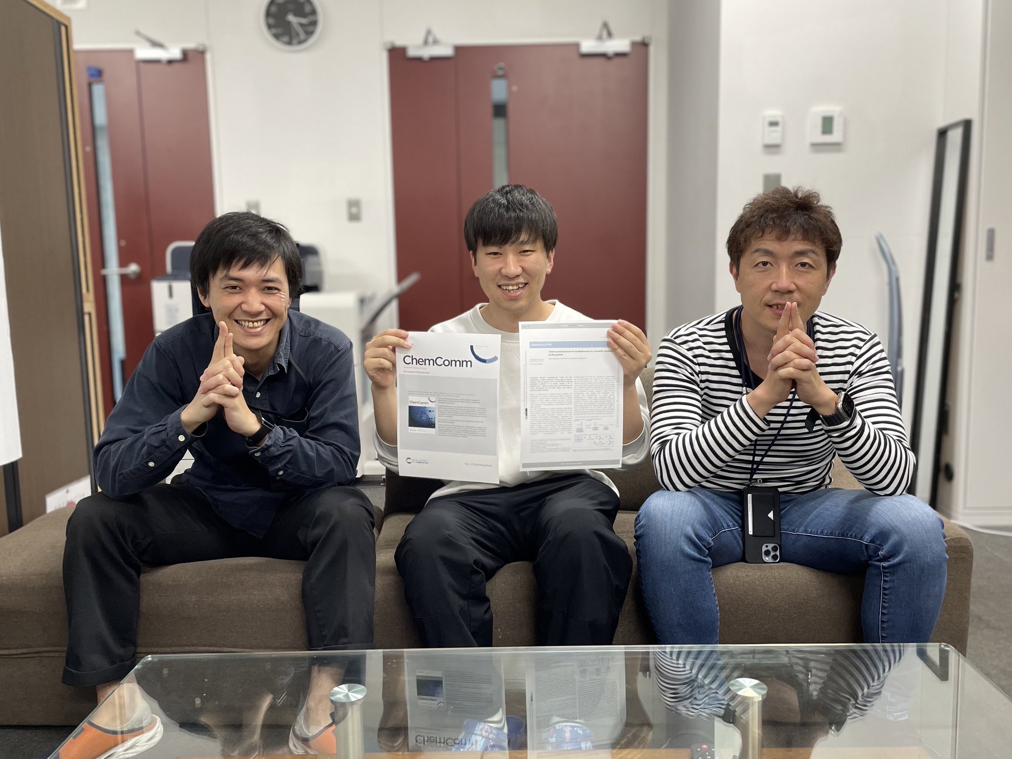Yamaguchi Lab on Twitter: "Celebrating our lab’s ninja Ryuya’s first published paper with the ...