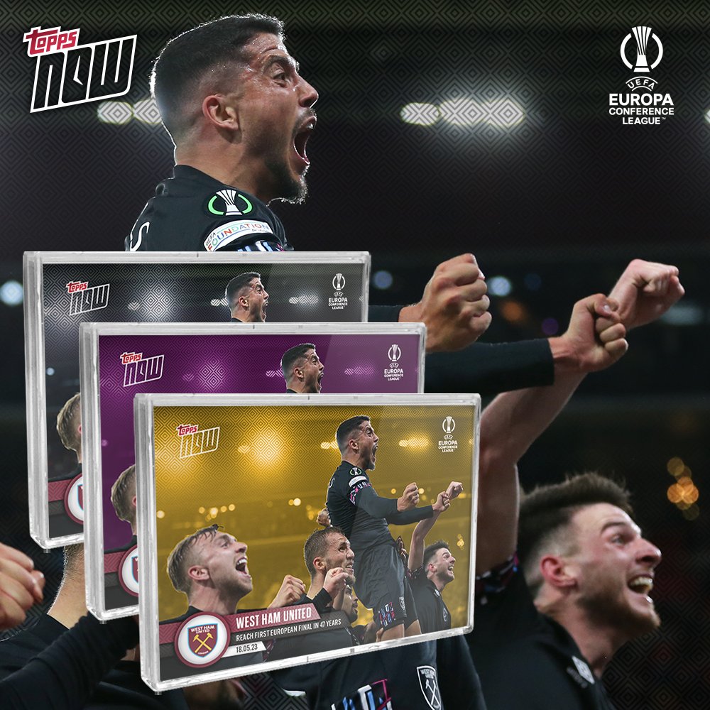 Topps UK on Twitter: "New UEL® and UECL® Topps Now® cards are now live! Featuring your ...