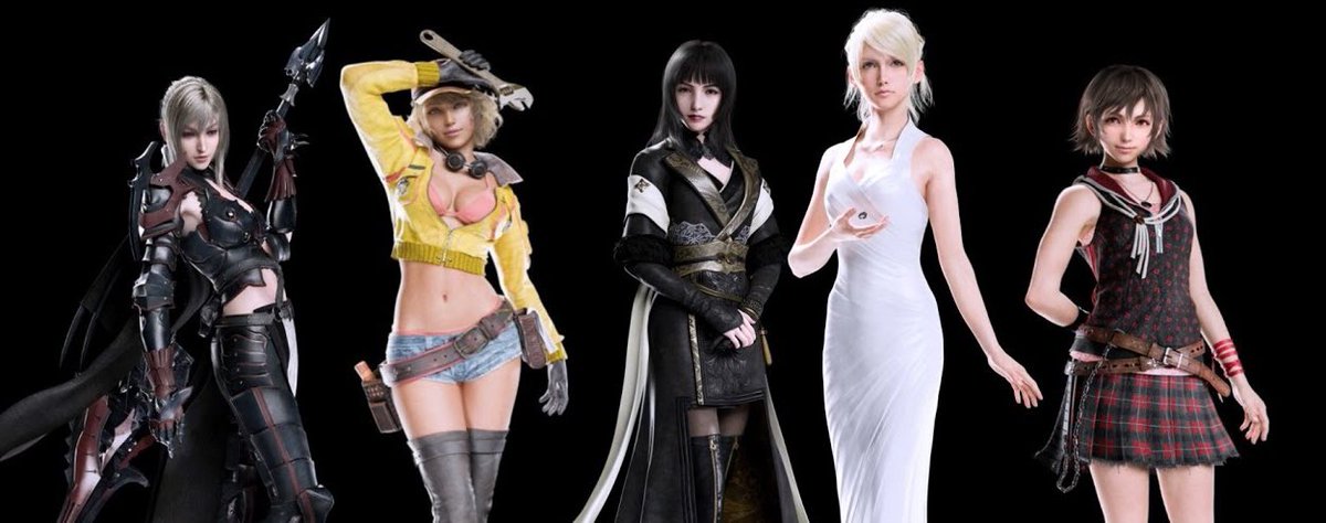 𝓔𝓵𝓵𝓪 🖤 on Twitter: "I can post girls from FF15 too but we all know how little they were actually ...