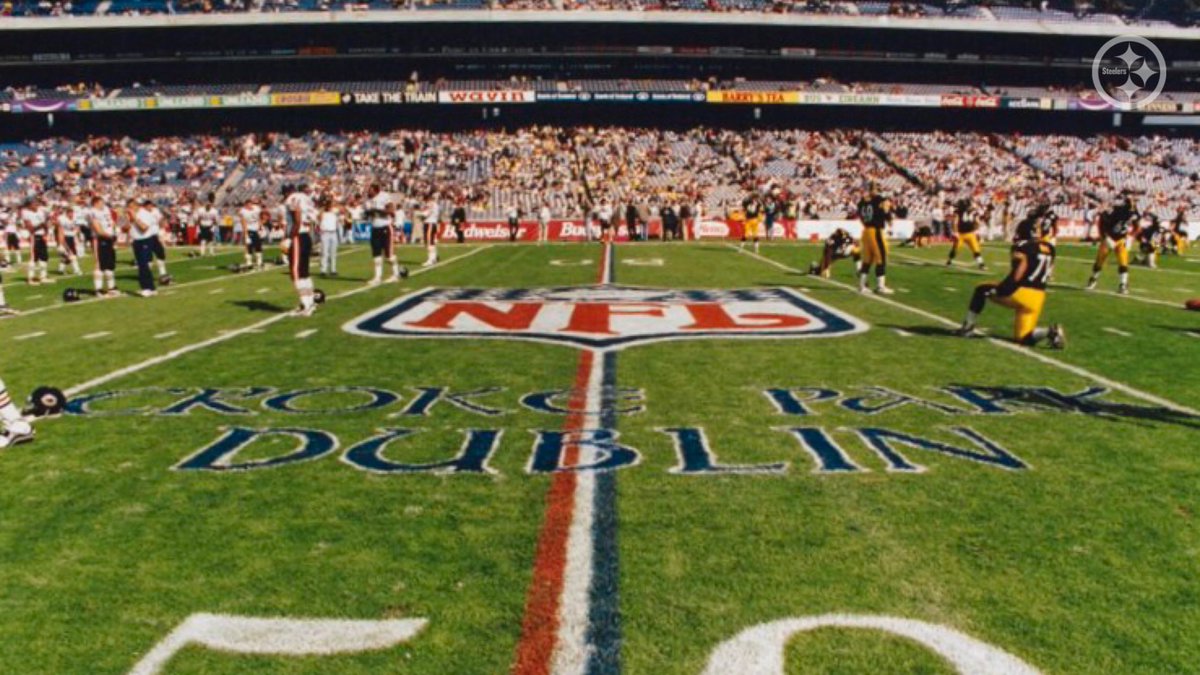 Steelers History on Twitter: "Looking back: #Steelers in Dublin Ireland, 1997. More 📸: http ...