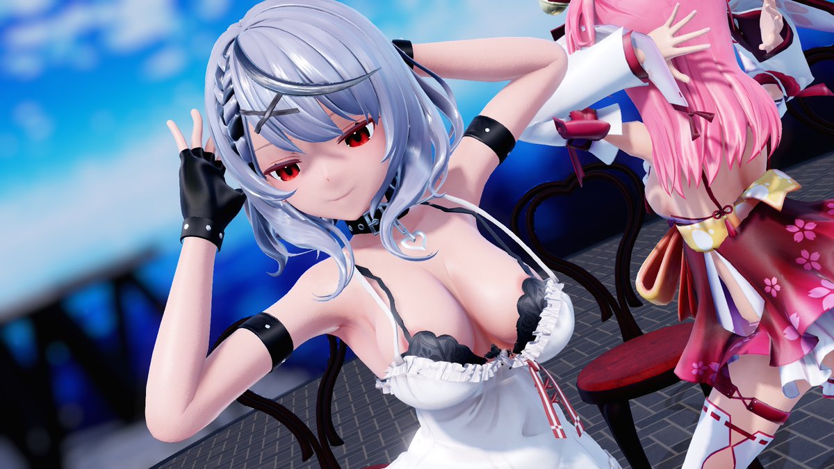 かずにし@チラリ系MMD on Twitter: "youtube版、投稿しました! 【MMD紳士向け】14 ホ〇メン4人でRollin' https://youtu.be ...