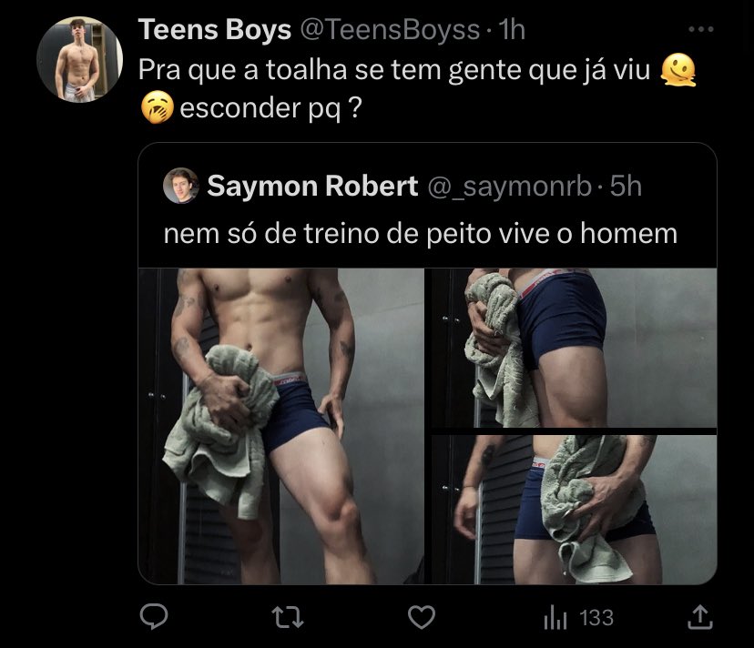 Saymon Robert on Twitter: "a gay desse perfil já intoxicou tanto o cérebro dela com pornô no ...