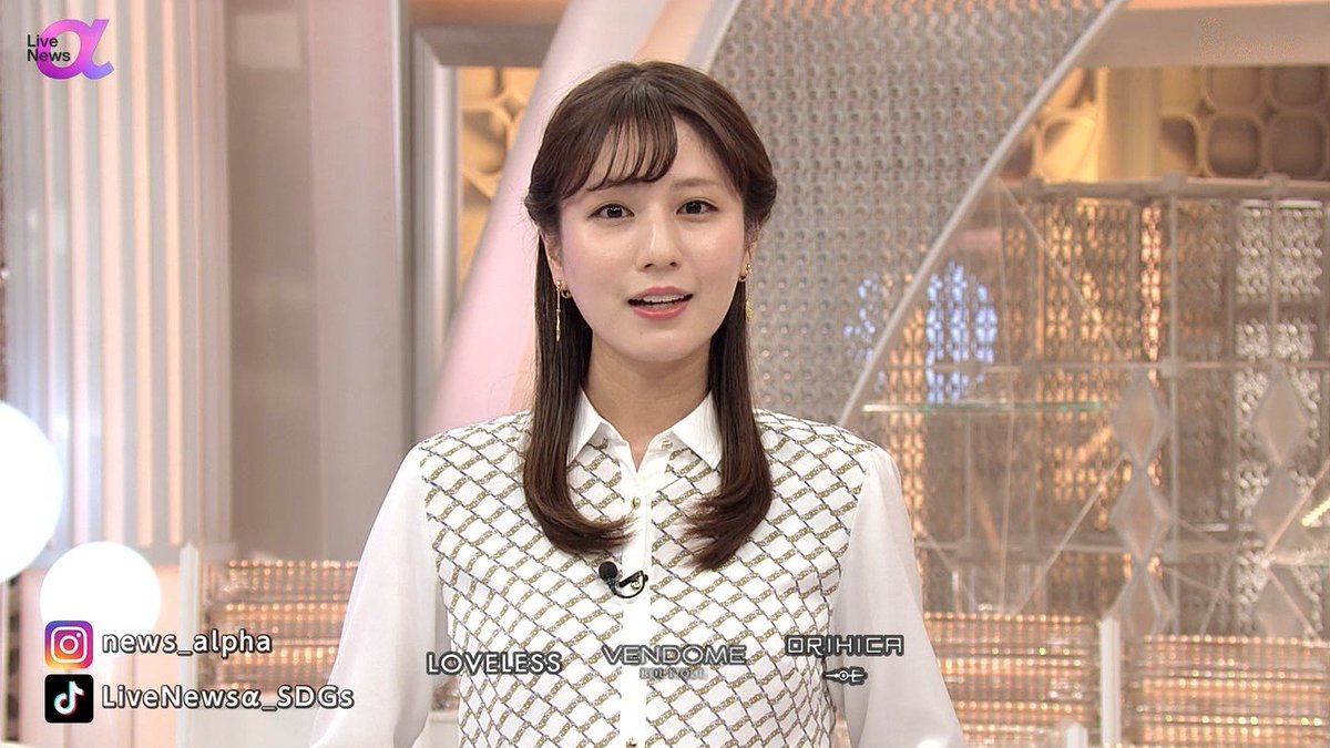 城丸香織 on Twitter: "フジ FNN Live News α＠堤礼実アナ"