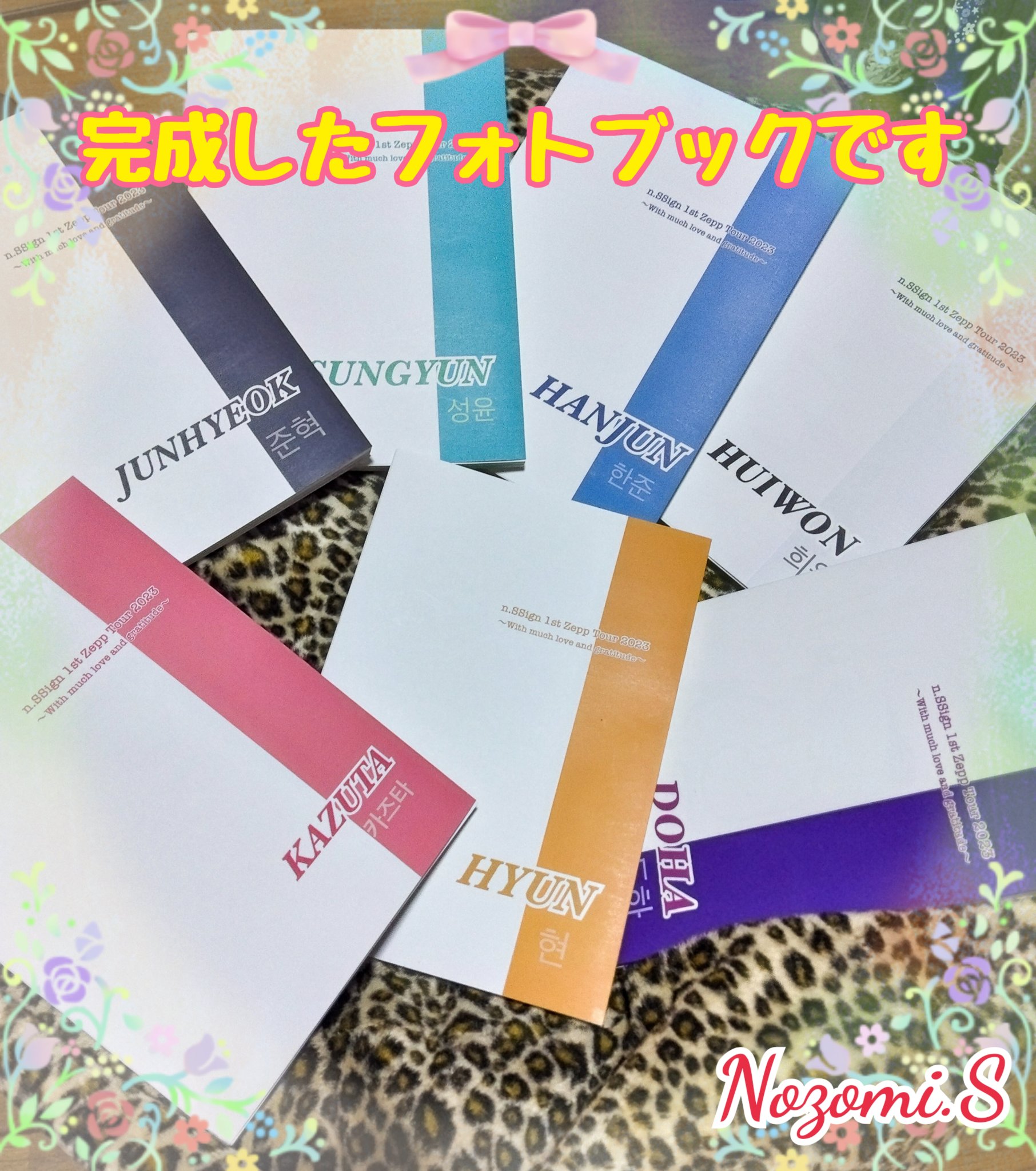 Nozomi.S on Twitter: "【n.SSign 1st Zepp Tour memorial 2023～With much love and gratitude～】 🎶🥳活動完了 ...