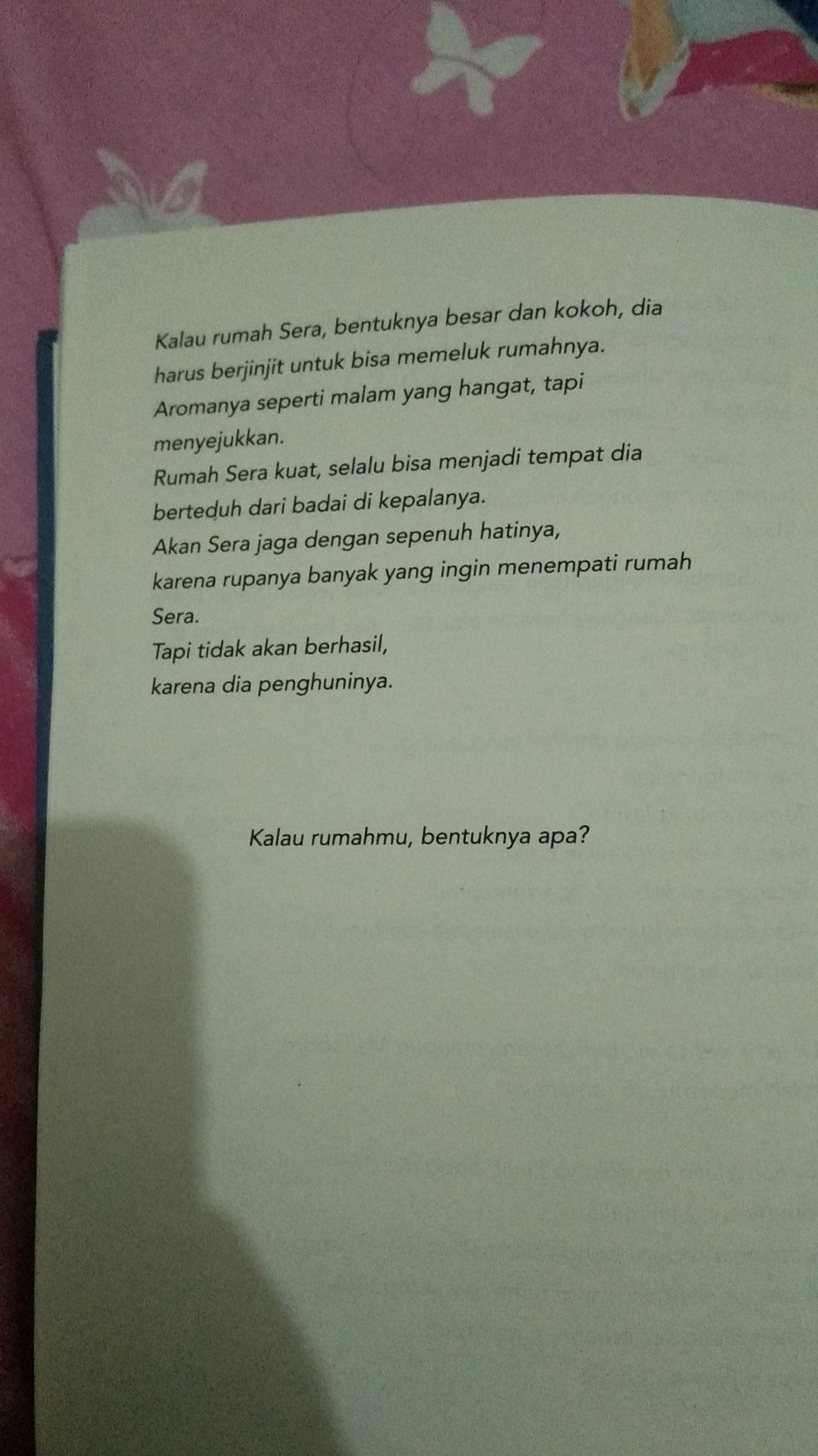ayo fokus ngerjain skripsi on Twitter: "@tanyakanrl kalau rumahmu, bentuknya apa? ga ada 🙏🏻 ...
