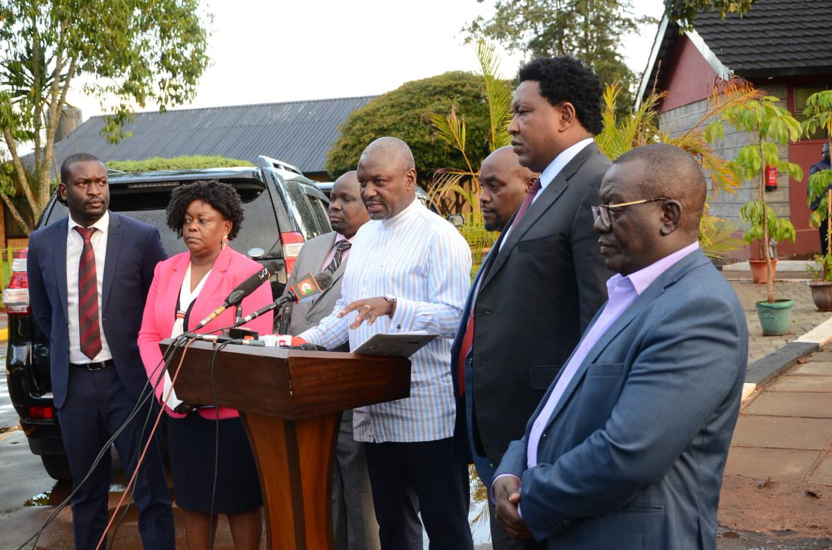 Esther Okenyuri on Twitter: "BIPARTISAN TALKS: The Kenya Kwanza side considered the issue of ...