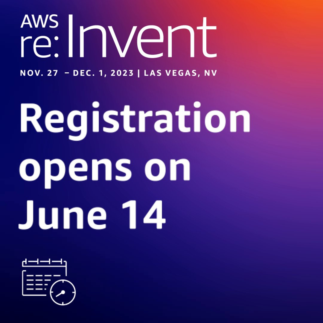 AWS re:Invent (@AWSreInvent) / Twitter