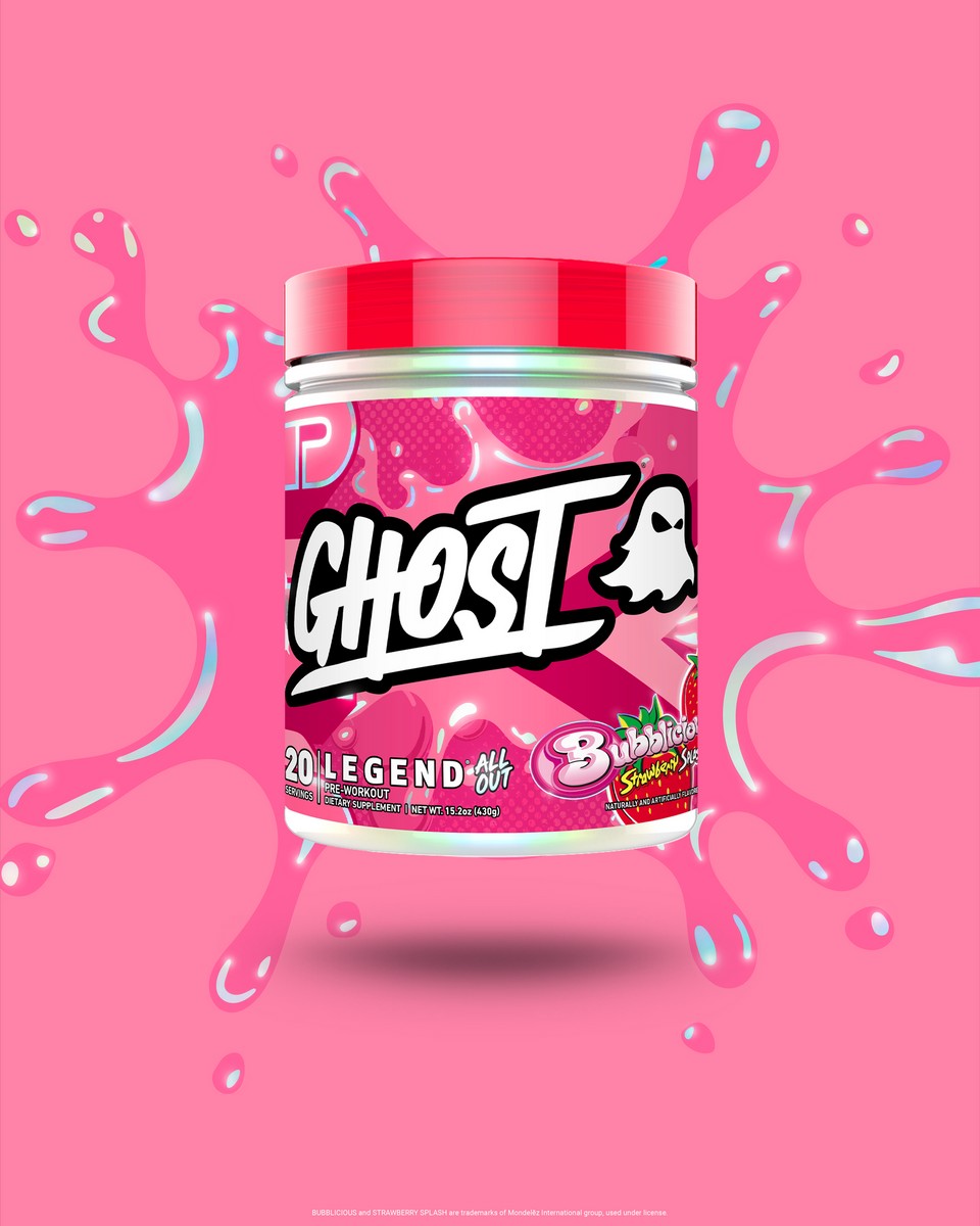 GHOST on Twitter: "We went ALL OUT with BUBBLICIOUS® this year...😏 ⁠ GHOST LEGEND® ALL OUT x ...