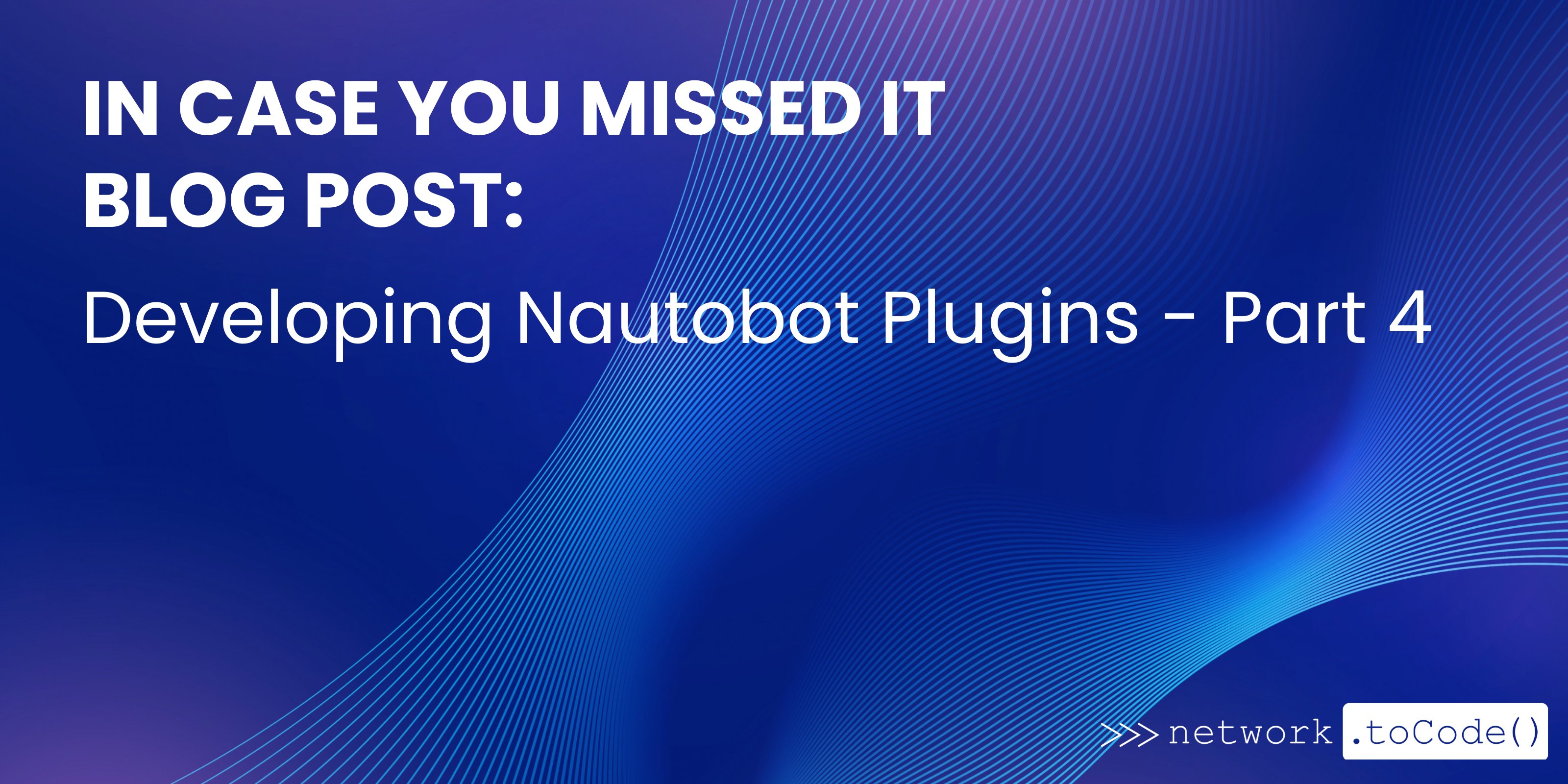 Network to Code (@networktocode) / Twitter