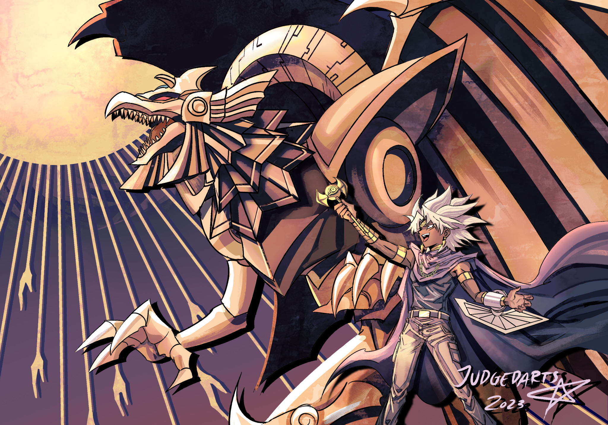 The Winged Dragon Of Ra Wallpaper