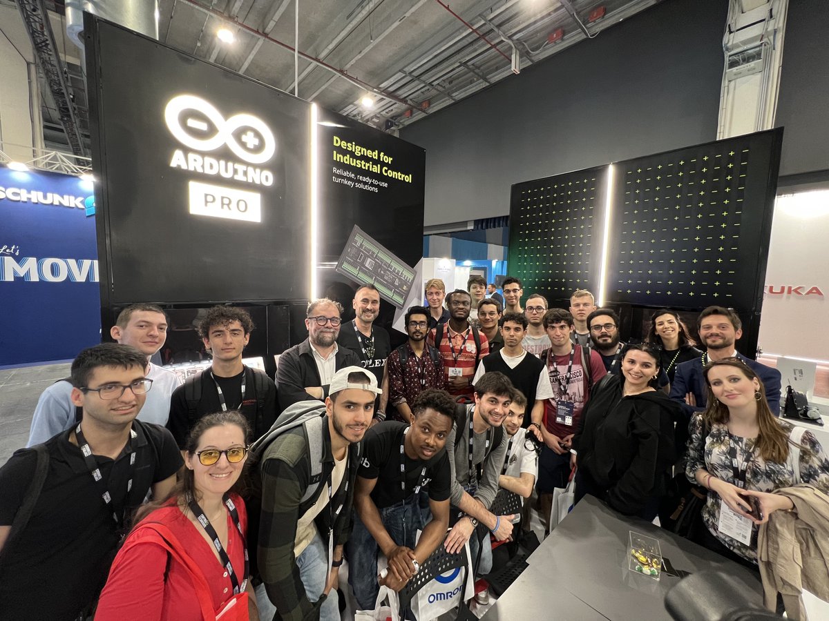 Arduino on Twitter: "Day one was a success at SPS — with plenty more to come! If you plan on ...