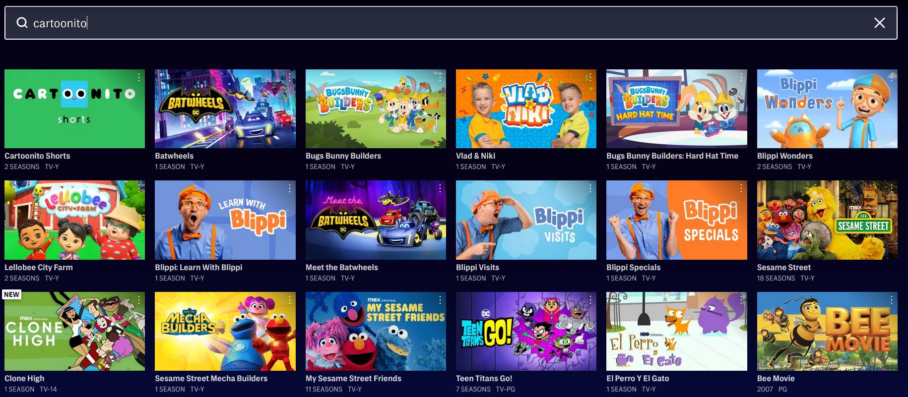 Cartoonito Streaming Cartoonito Parenting Hub