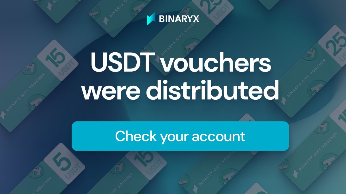 Binaryx on Twitter: "USDT vouchers were distributed! 🚀 🫶 We are ...
