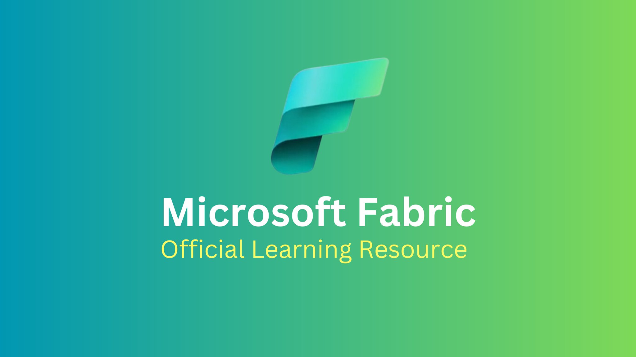 Olanrewaju Oyinbooke on Twitter: "Official Microsoft Fabric Learning Content Start Learning now ...