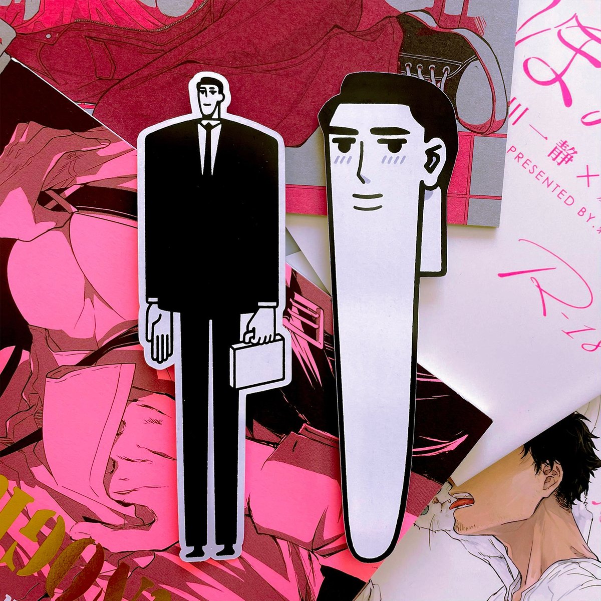 「happy tuesday look at these bookmarks i 」|geniceの漫画