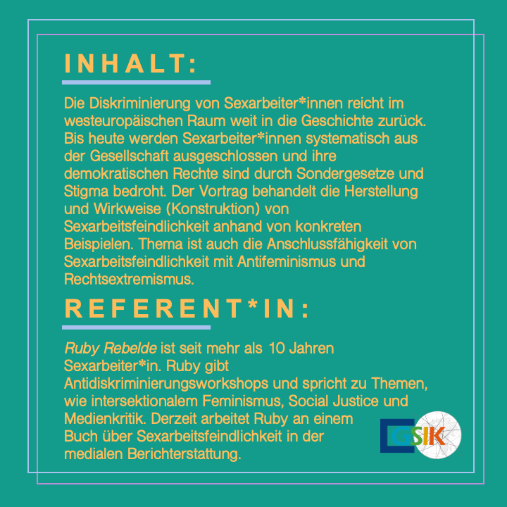 Ruby Rebelde on Twitter: "Neben Sexarbeitsfeindlichkeit im geschichtlichen Zusammenhang geht es ...