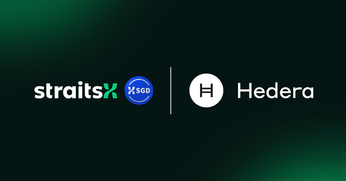 StraitsX on Twitter: "#XSGD is now available natively on @hedera! Mint and redeem XSGD (Hedera ...